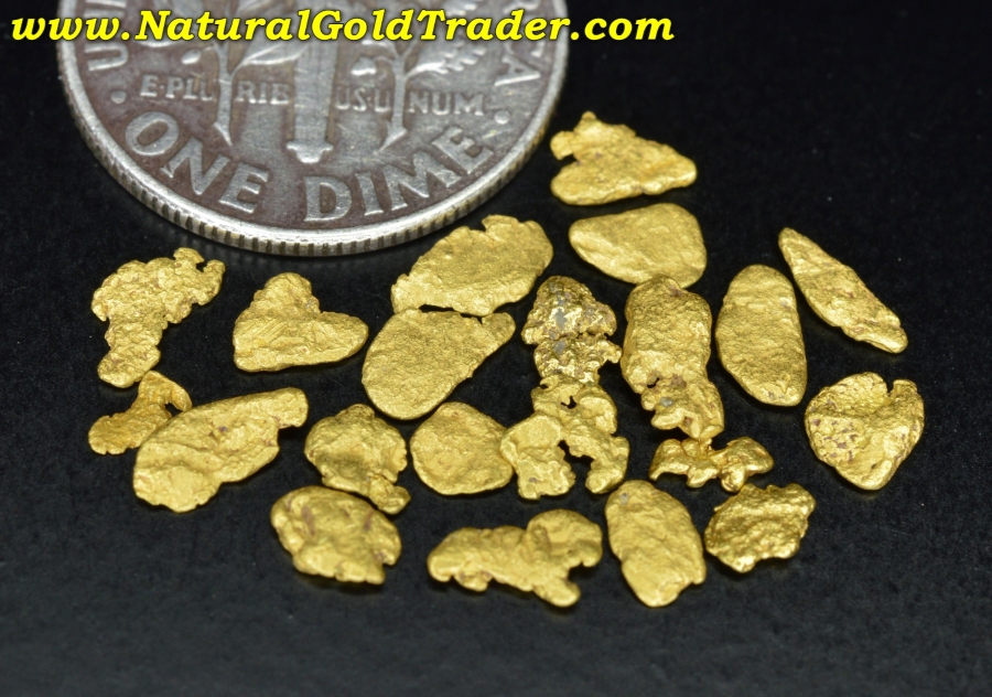 1.58 Grams (20) Natural Alaskan Gold Flakes