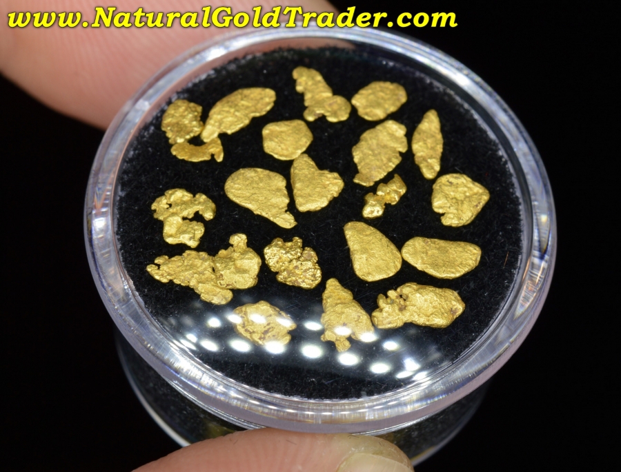 1.58 Grams (20) Natural Alaskan Gold Flakes
