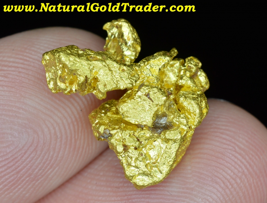 10.49 Gram Alta Floresta Brazil Crystallized Gold Specimen