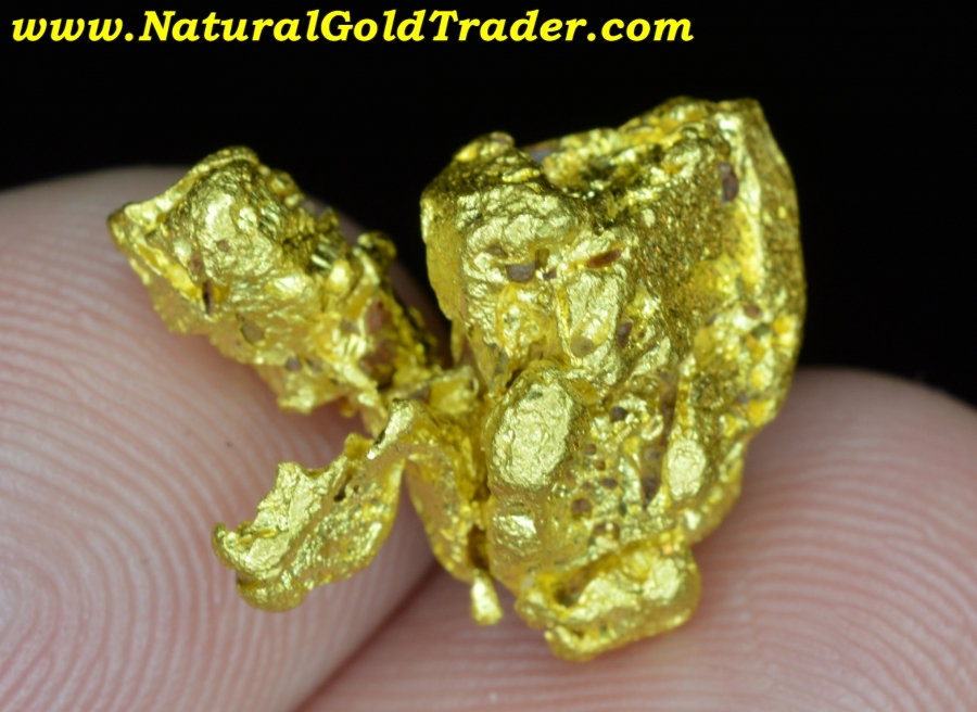 10.49 Gram Alta Floresta Brazil Crystallized Gold Specimen