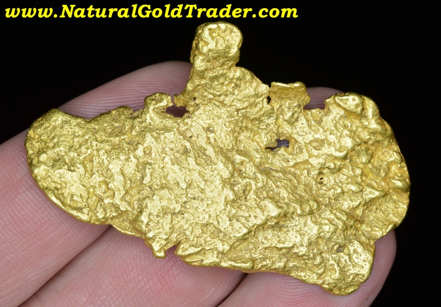 45.43 Gram Big & Flat Alaskan Gold Nugget