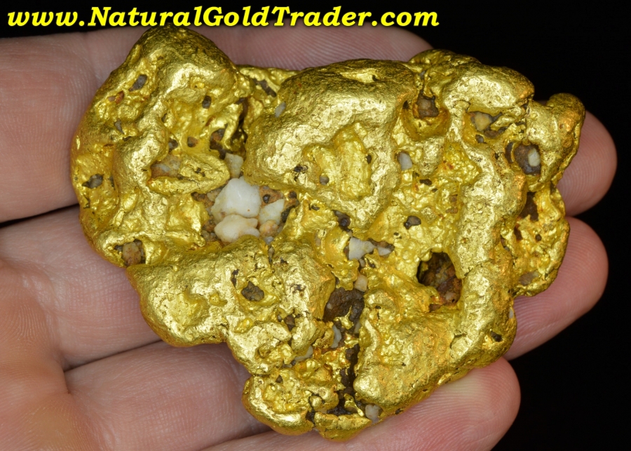 360.8 Gram Huge California Natural Collectors Gold Nugget