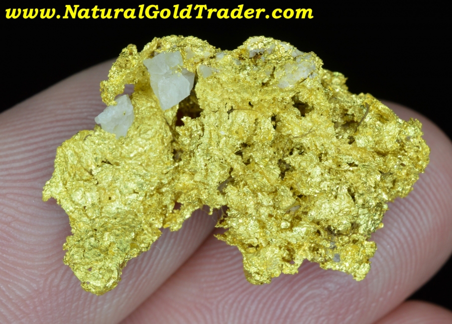 6.98 Gram Sanger Mine Oregon Crystalline Gold Specimen