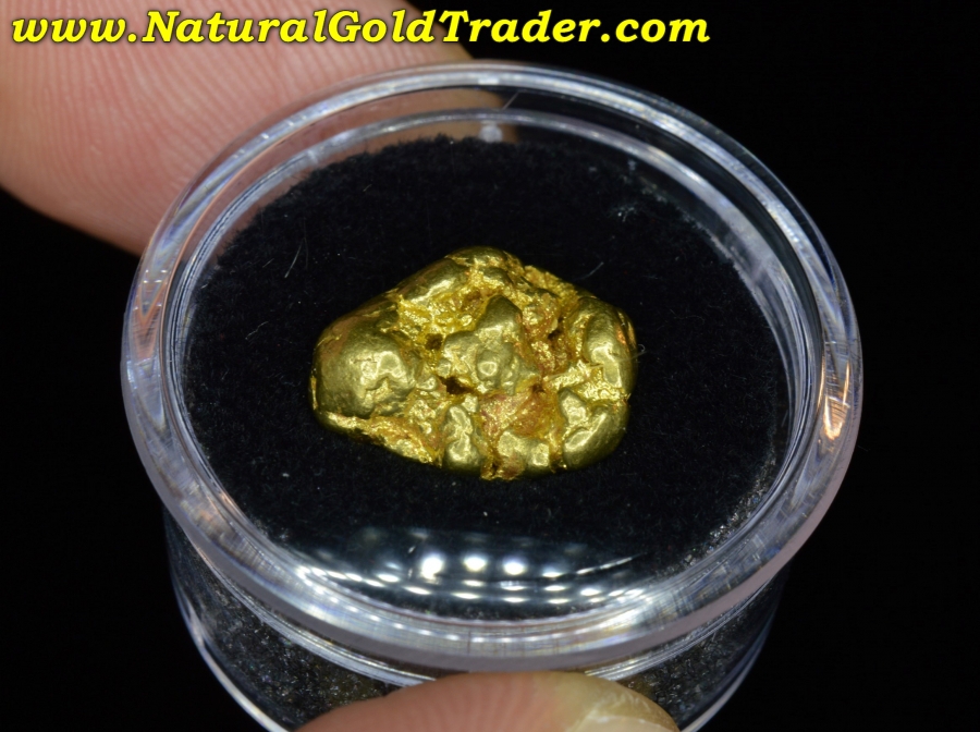 8.69 Gram Chunky Alaskan Natural Gold Nugget