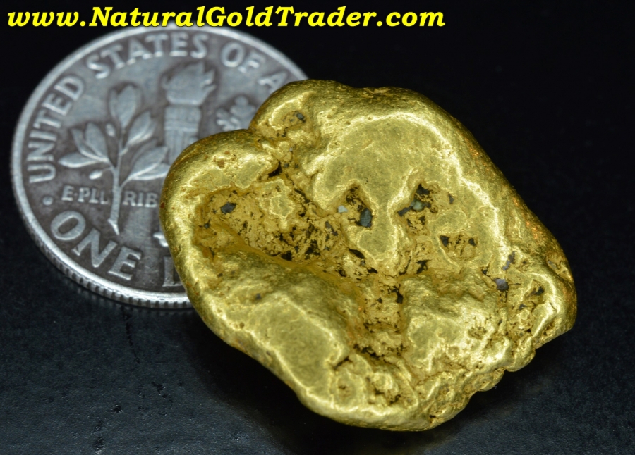 10.84 Gram Pure Alaskan Placer Gold Nugget