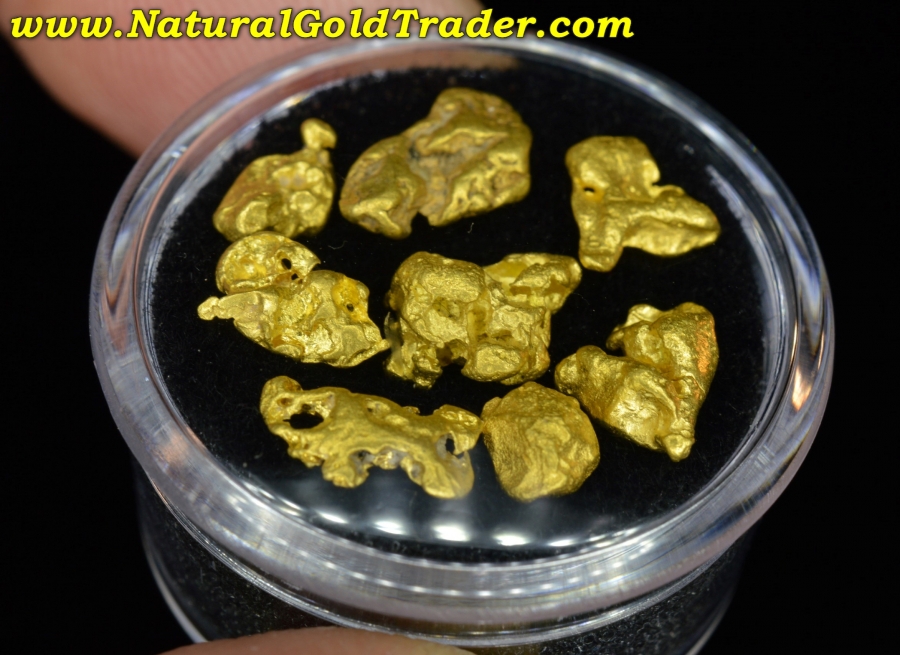 5.82 Grams (8) Oregon Natural Gold Nuggets
