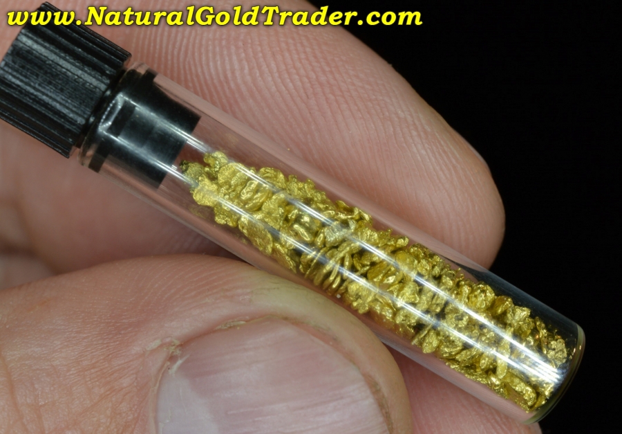 3.90 Grams #14 Mesh Alaska Placer Gold Pickers